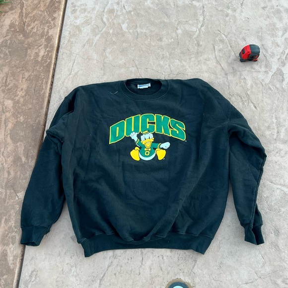 Vintage | Jackets & Coats | Vintage Donald Duck Oregon University Hanes ...